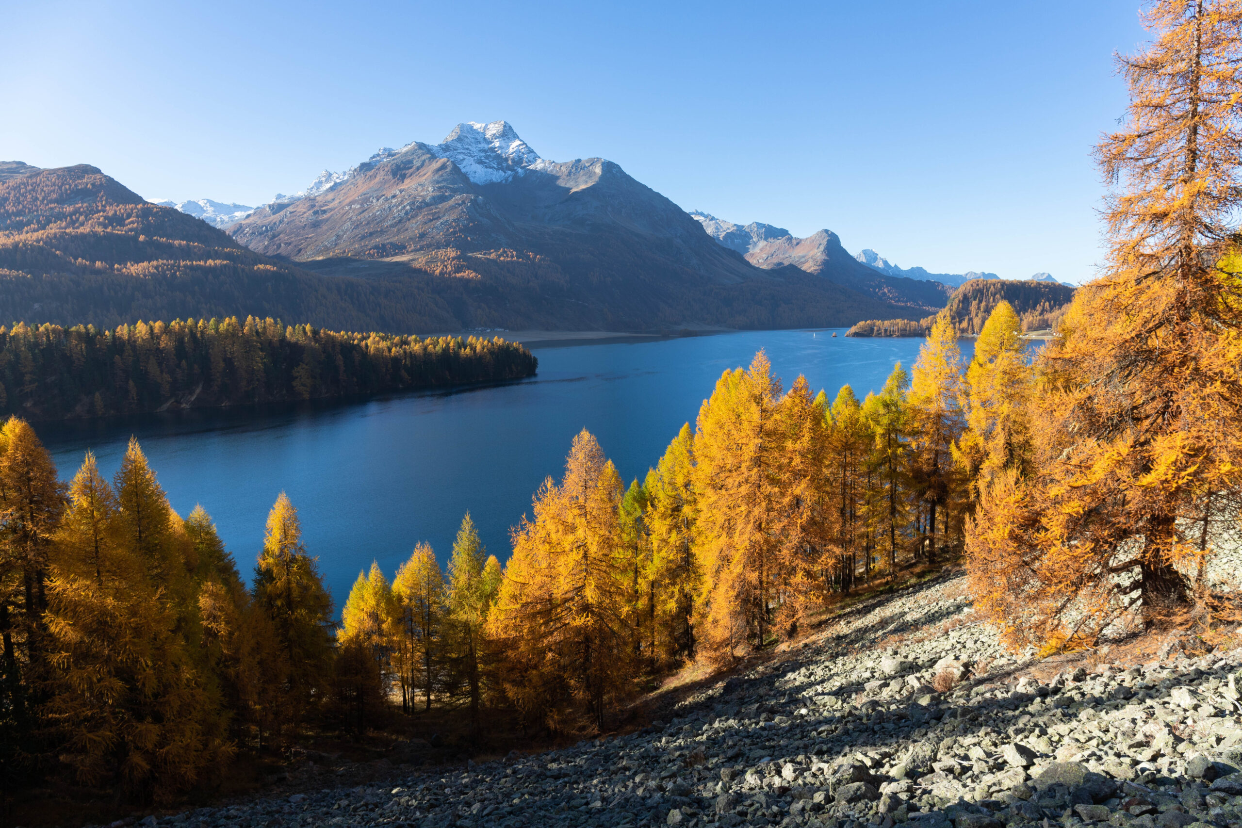 Engadin im Herbst - Lichtstimmung